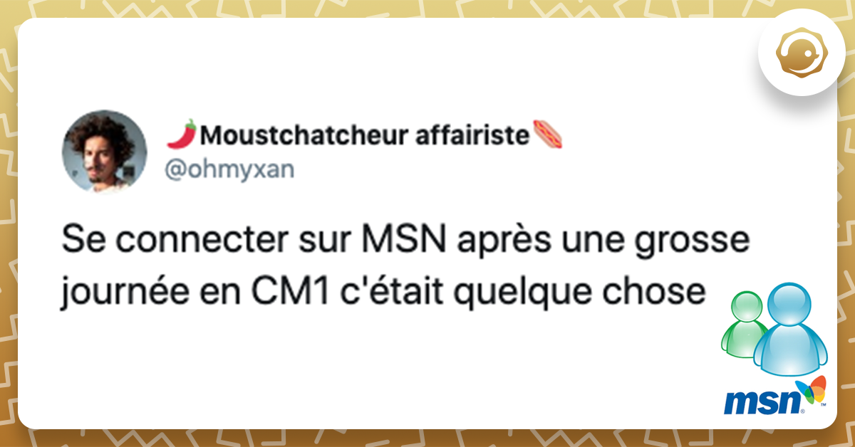 Les 17 meilleurs tweets sur MSN, la meilleure messagerie du monde ! - Twog