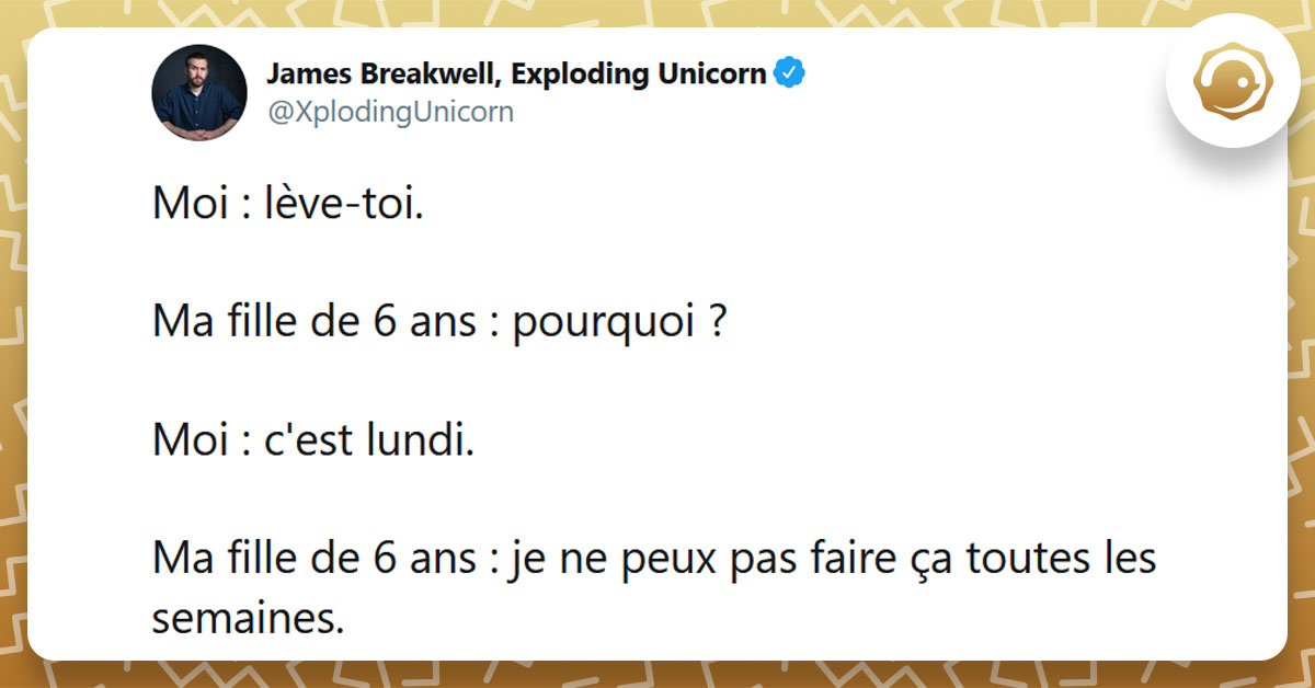 Les 15 meilleurs tweets sur James Breakwell, le papa geek avec ses ...