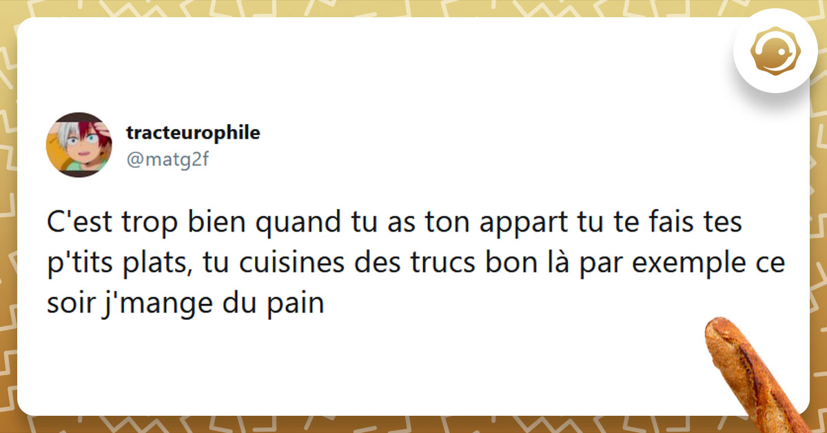 Les 20 meilleurs tweets sur le pain, c'est la France ça monsieur - Twog