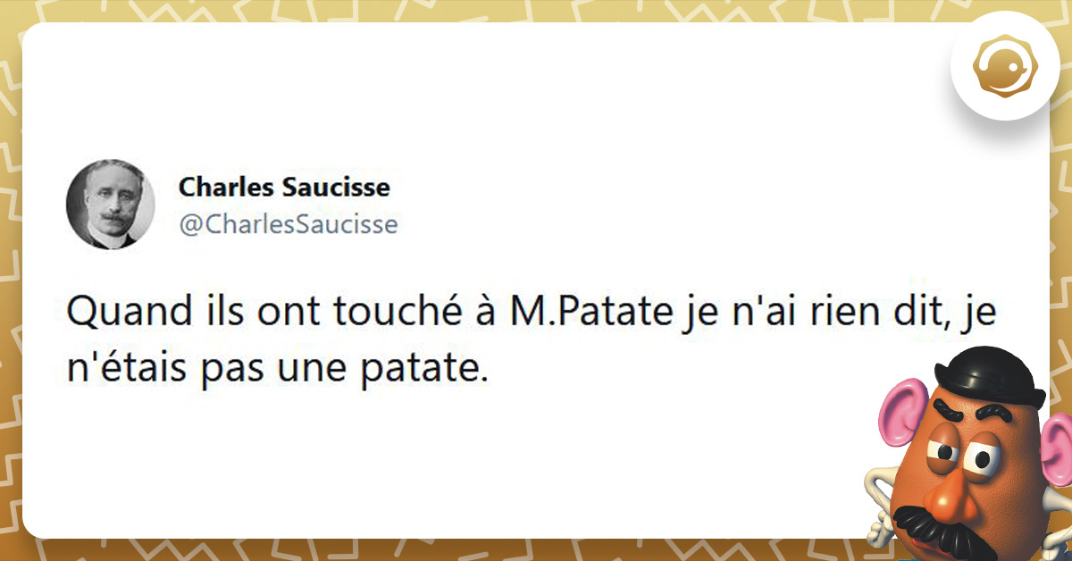 Monsieur Patate ne sera plus genré ? Oh purée de pomme de terre - Twog
