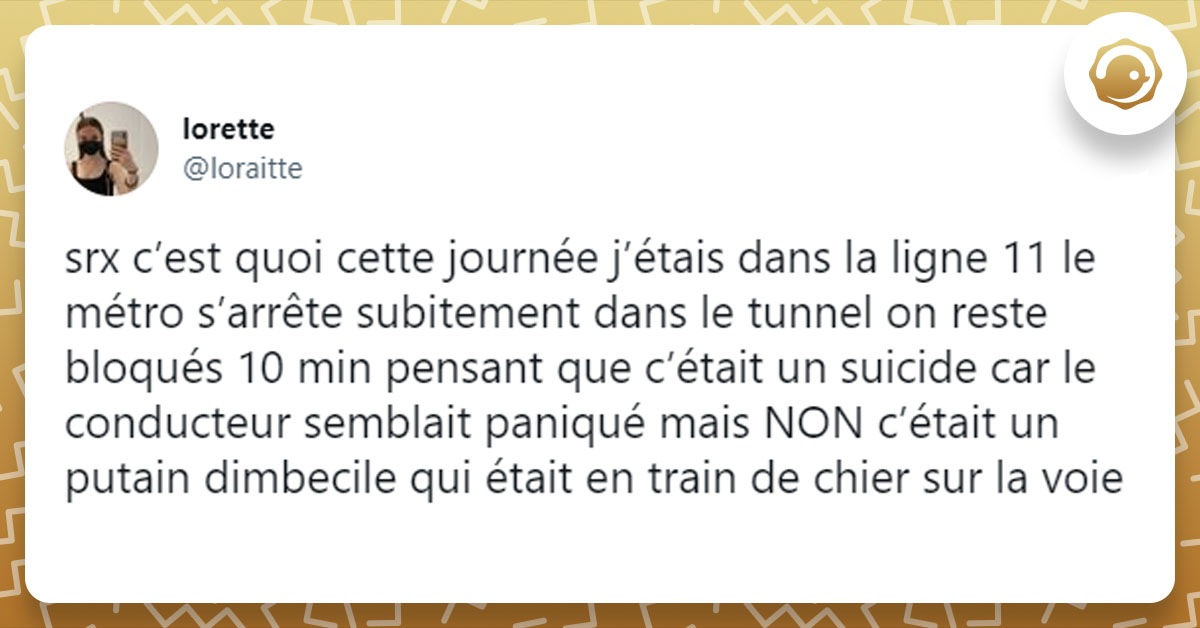 Les 15 meilleurs tweets dans le métro, de nouvelles aventures tous les ...