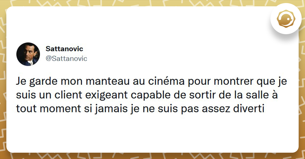 Les 17 meilleurs tweets au cinéma - Twog