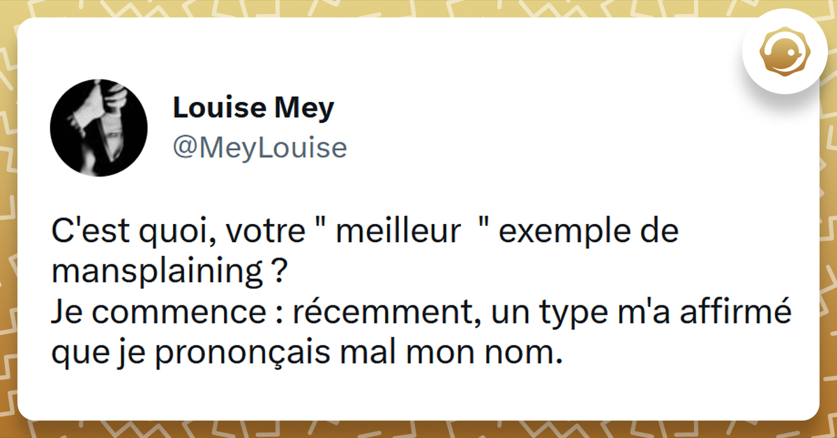 Top 15 de vos pires exemples de mansplaining - Twog