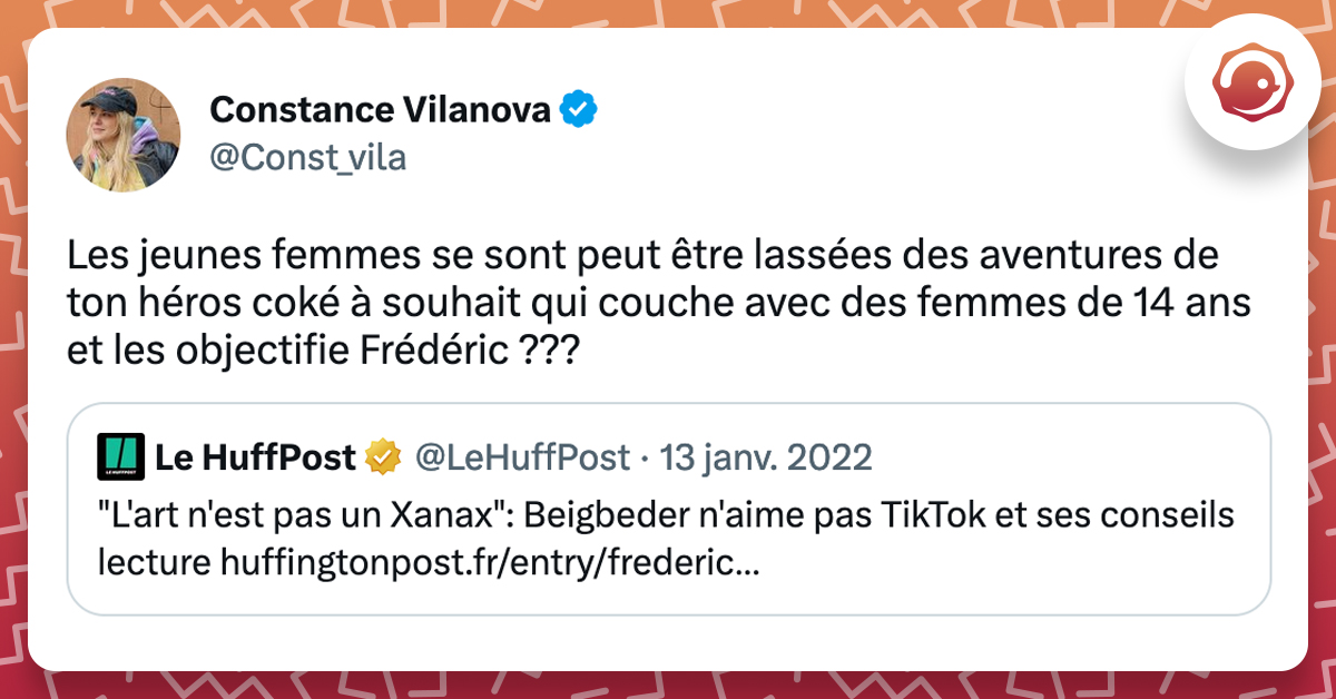 Thread : Frédéric Beigbeder ne fait plus rêver (et tant mieux) - Twog