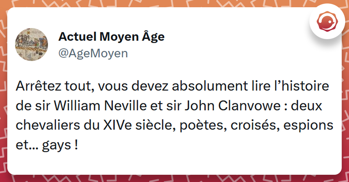 Thread : sir William Neville et sir John Clanvowe, deux chevaliers ...