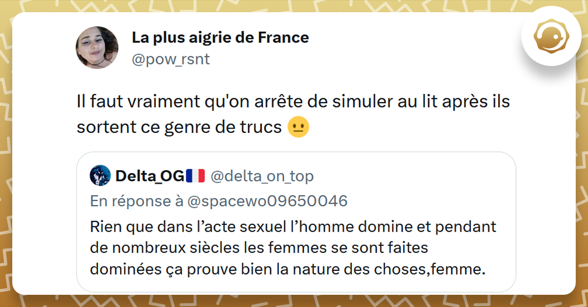 Les meilleurs tweets féministes #1 - Twog