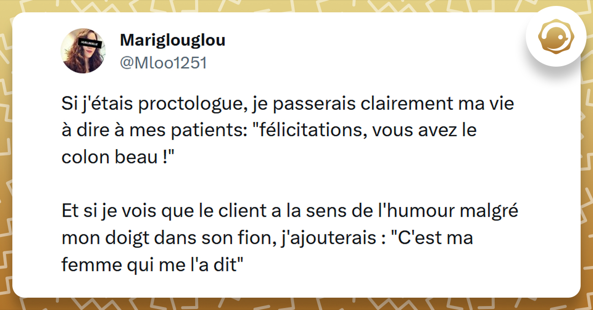 Top 20 des meilleurs tweets chez le proctologue, pas si désagréable en ...