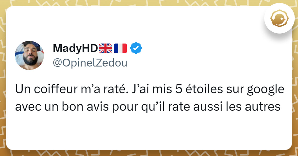 Top 14 des tweets sur les avis Google, allez hop 1 étoile - Twog