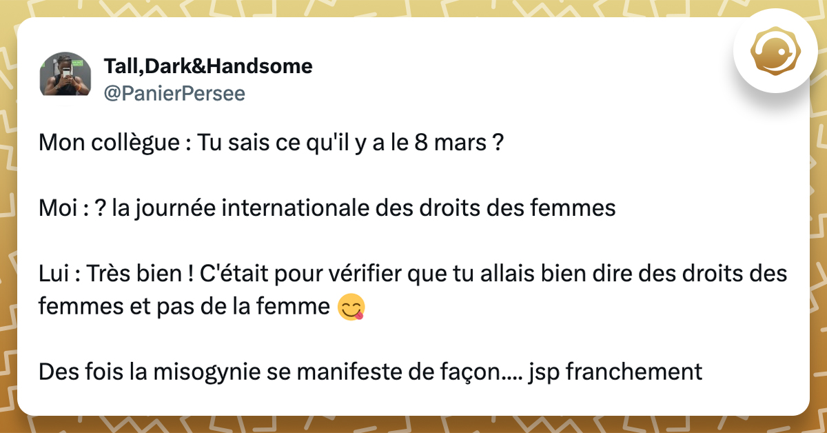 Les meilleurs tweets féministes #22 - Twog