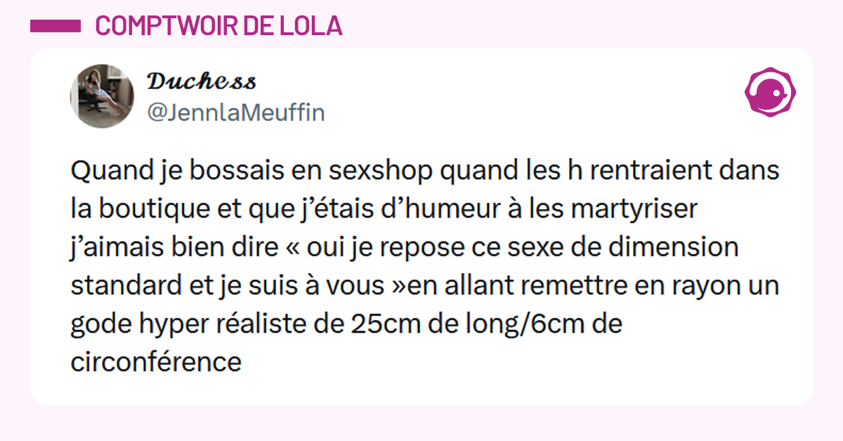25 tweets drôles sur le sexe et l'amour : Comptwoir de Lola #574 - Twog