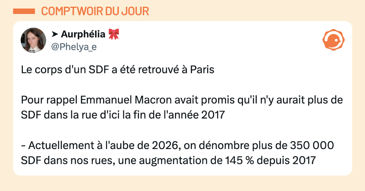 Actualités du mardi 30 décembre 2025 : le Comptwoir du jour - Twog