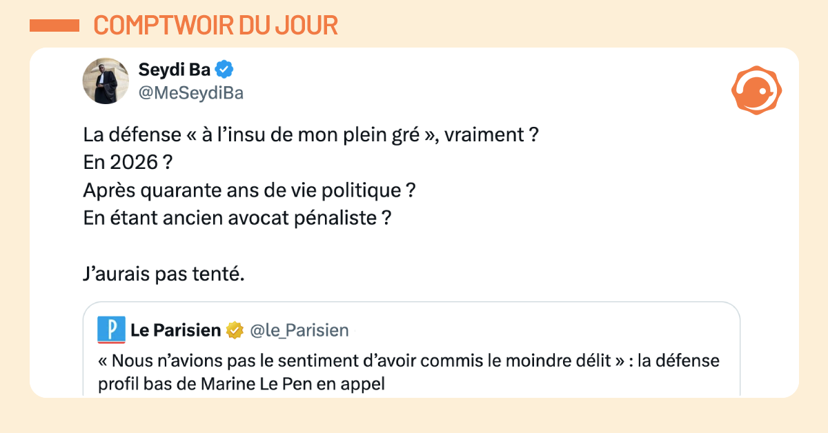 Actualités du jeudi 15 janvier 2026 : le Comptwoir du jour - Twog