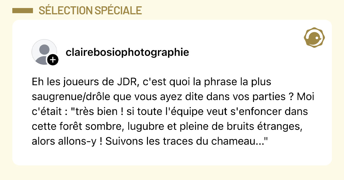 Le JdR (« jeu de rôle » pour les intimes), un univers bien à part - Twog